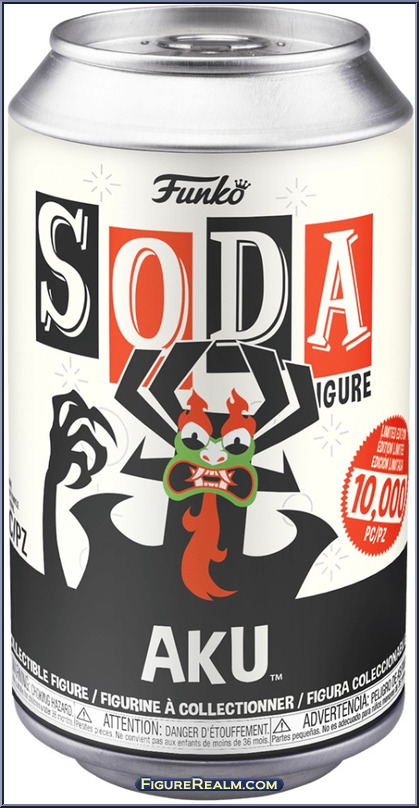 Aku - Samurai Jack - Soda - Funko Action Figure