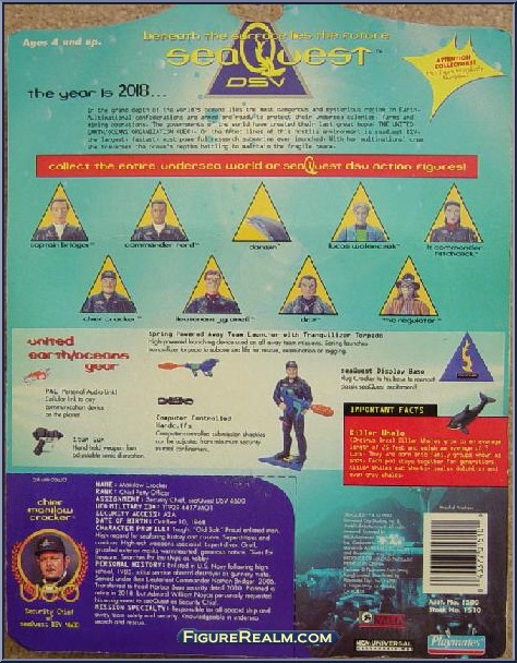 Chief Crocker - Seaquest DSV - Basic Series - Playmates Action Figure