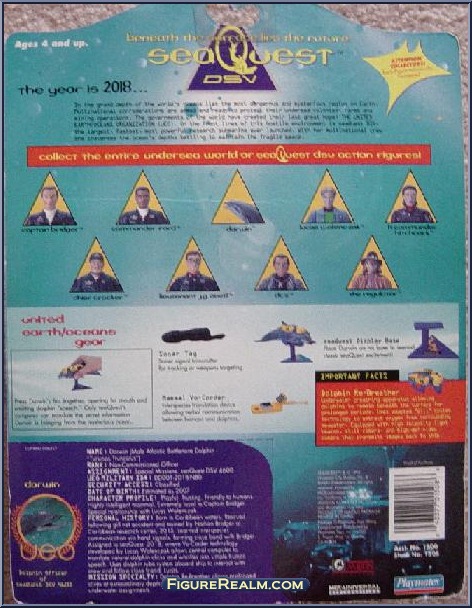 Darwin - Seaquest DSV - Basic Series - Playmates Action Figure
