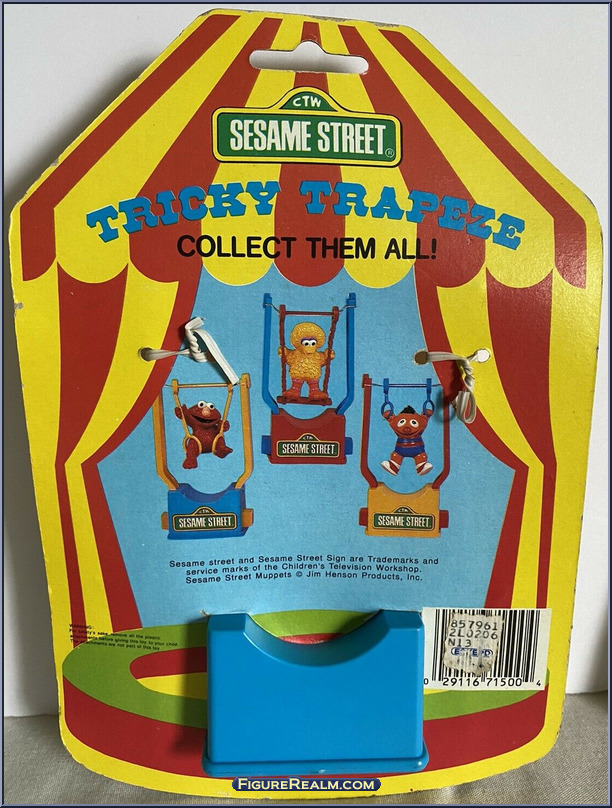 Elmo - Sesame Street - Tricky Trapeze - Tara Toy Action Figure