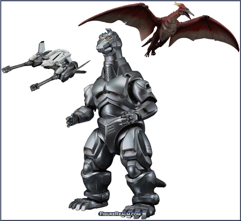 Mechagodzilla 1993 & Garuda & Fire Rodan (Makuhari Decisive Battle ...