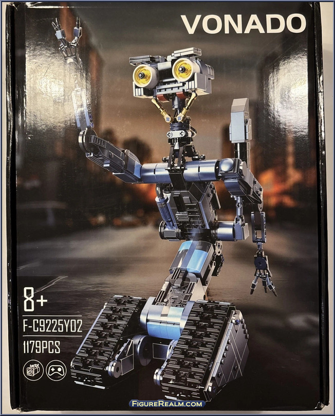 Johnny 5 (Black Tread / Large) - Short Circuit - Building Sets - Vonado ...