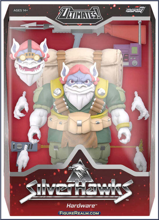 Hardware (Toon) - SilverHawks - Ultimate - Super7 Action Figure