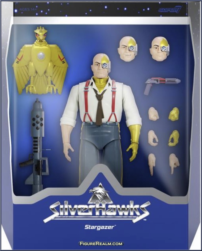 Stargazer - SilverHawks - Ultimate - Super7 Action Figure