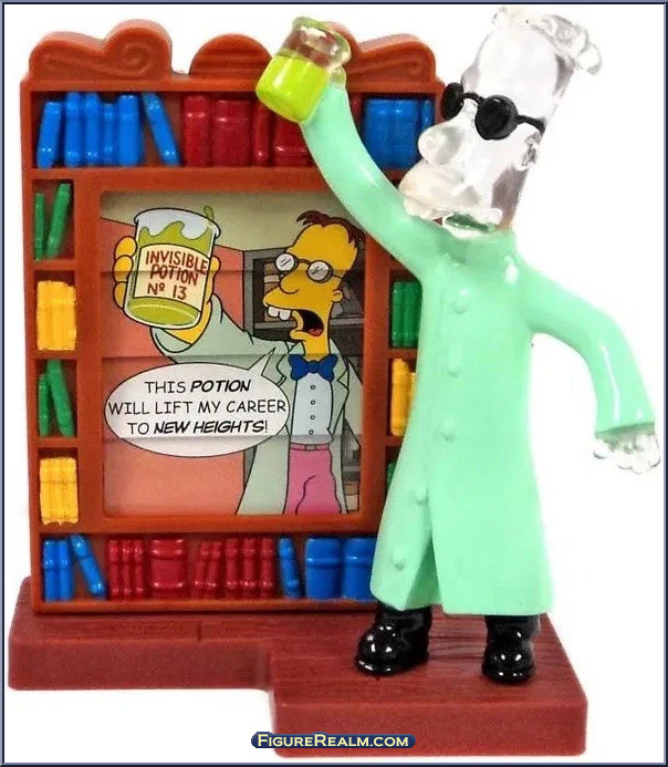 Professor Frink (Invisible Man) - Simpsons - 2002 - Creepy Classics ...