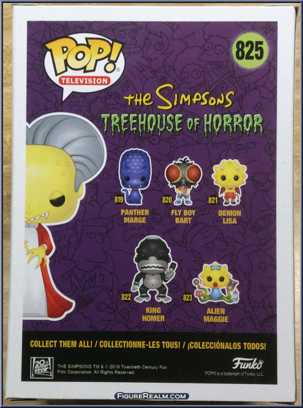 Vampire Mr. Burns - Simpsons - Treehouse of Horror Pop! - Funko Action ...