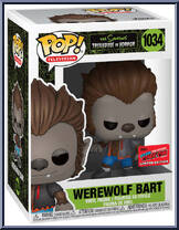 Werewolf Bart - Simpsons - Treehouse of Horror Pop! - Funko Action Figure