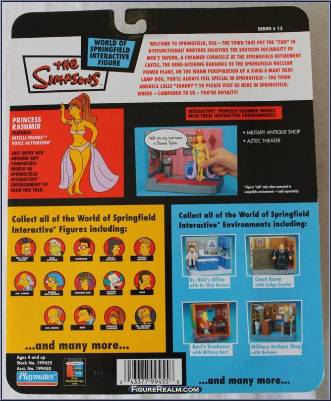 Princess Kashmir - Simpsons - Series 13 - Playmates Action Figure