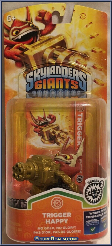 Trigger Happy - Skylanders - Giants - Series 2 - Activision Action Figure