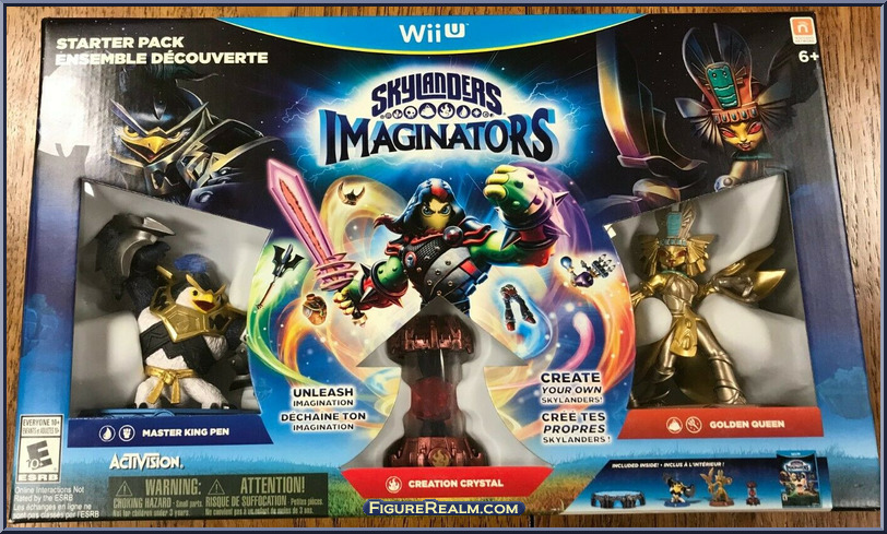 Master King Pen / Golden Queen (Wii) - Skylanders - Imaginators ...