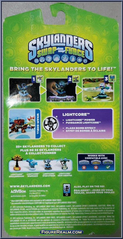 Wham-Shell (Lightcore) - Skylanders - Swap Force - Basic Series ...