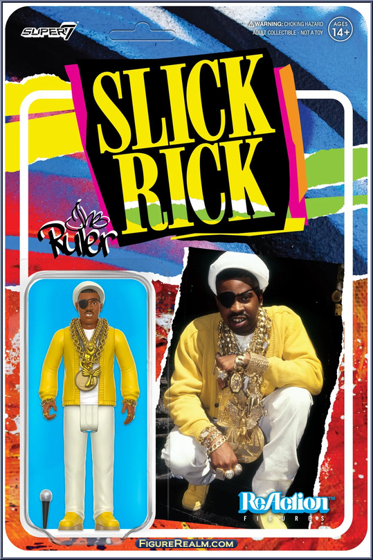 Slick Rick (The Ruler) - Slick Rick - Basic Series - Super7 Action Figure