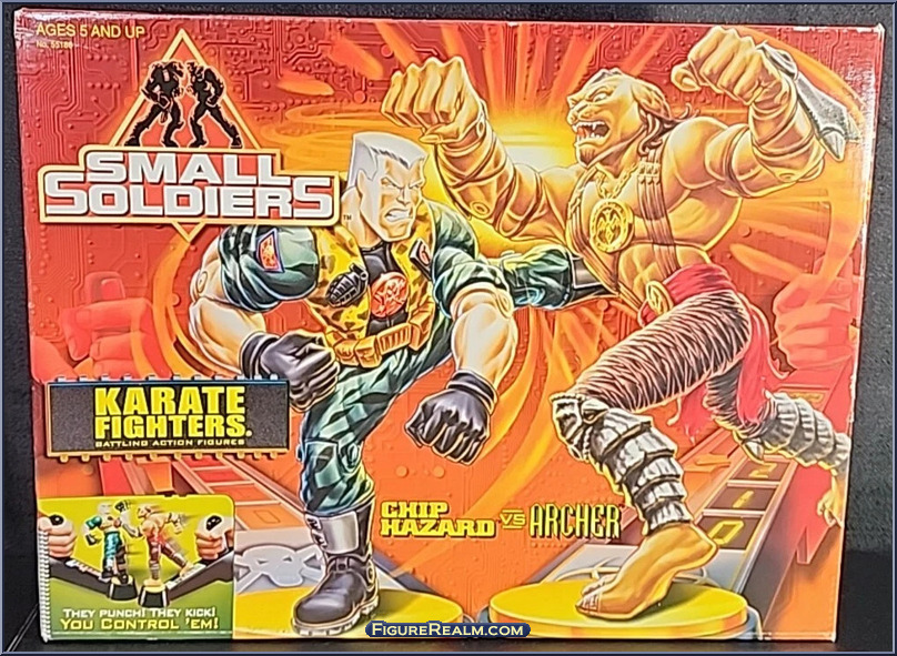 Chip Hazard vs Archer - Small Soldiers - Karate Fighters - Kenner ...