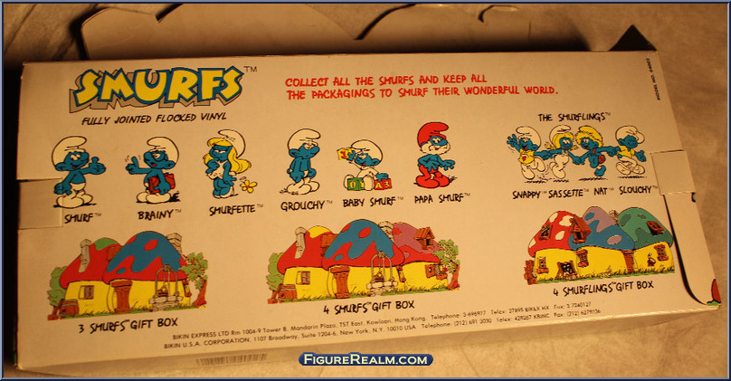 Baby Smurf / Smurfette / Papa Smurf - Smurfs - 3-Packs - Bikin Action ...