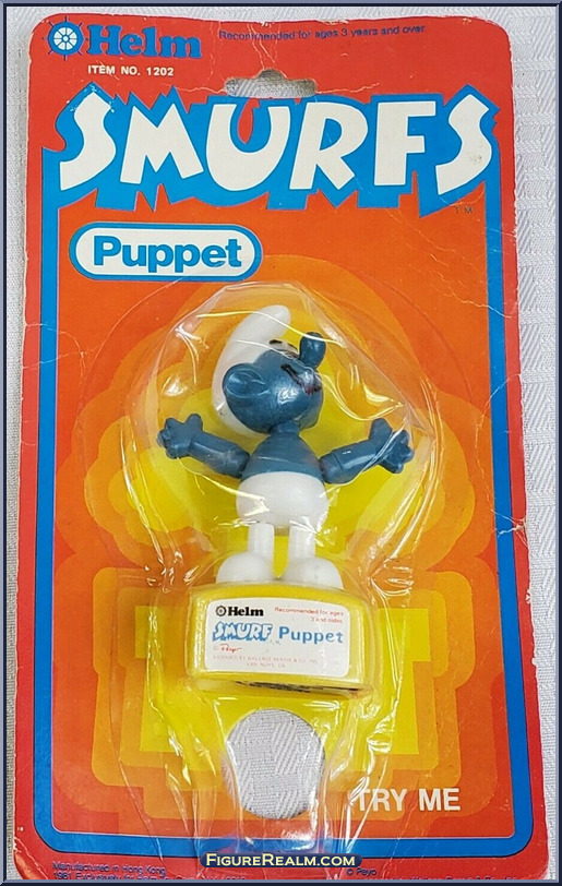 Smurf (Yellow Base) - Smurfs - Puppets - Helm Action Figure