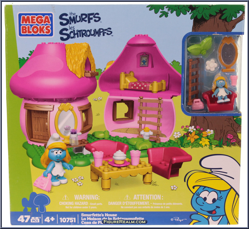 Smurfette's House - Smurfs - Playsets - Mega Bloks Action Figure