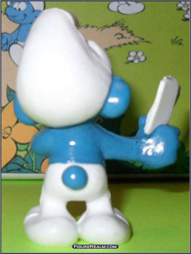 Card Player Smurf - Smurfs - Basic Series - Peyo Action Figure