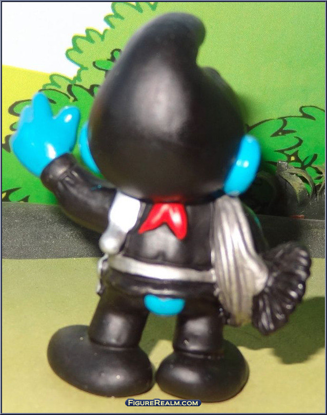 Chimney Sweep Smurf (Silver Belt) - Smurfs - Basic Series - Peyo Action ...