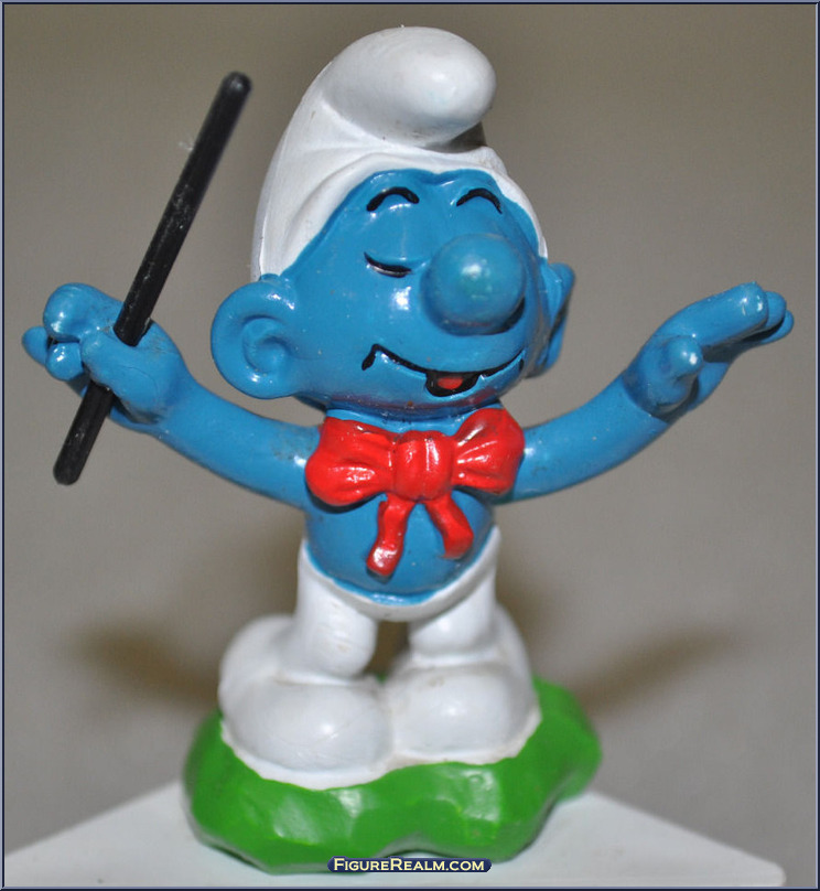 Conductor Smurf - Smurfs - Basic Series - Peyo Action Figure