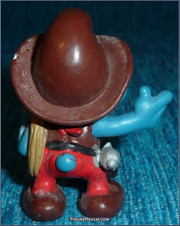 Cowboy Smurf - Smurfs - Basic Series - Peyo Action Figure