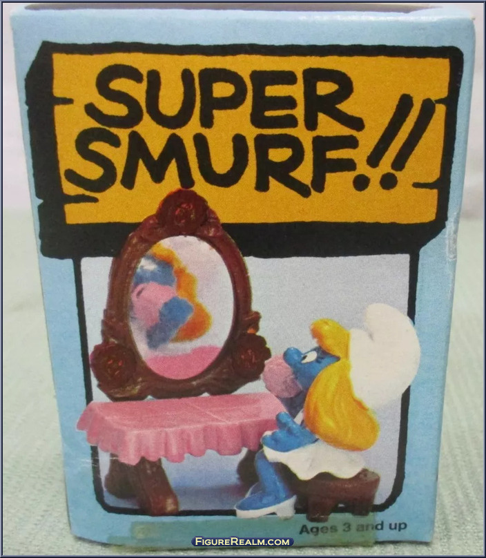 Dresser Smurfette - Smurfs - Super Smurfs - Peyo Action Figure