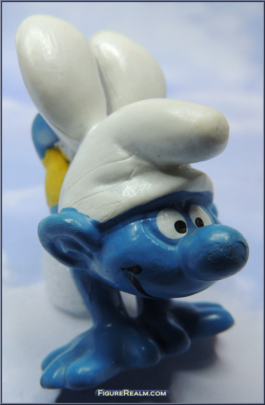 Handstand Smurf (Yellow Shorts) - Smurfs - Basic Series - Peyo Action ...