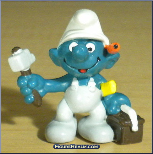 Handy Smurf - Smurfs - Basic Series - Peyo Action Figure