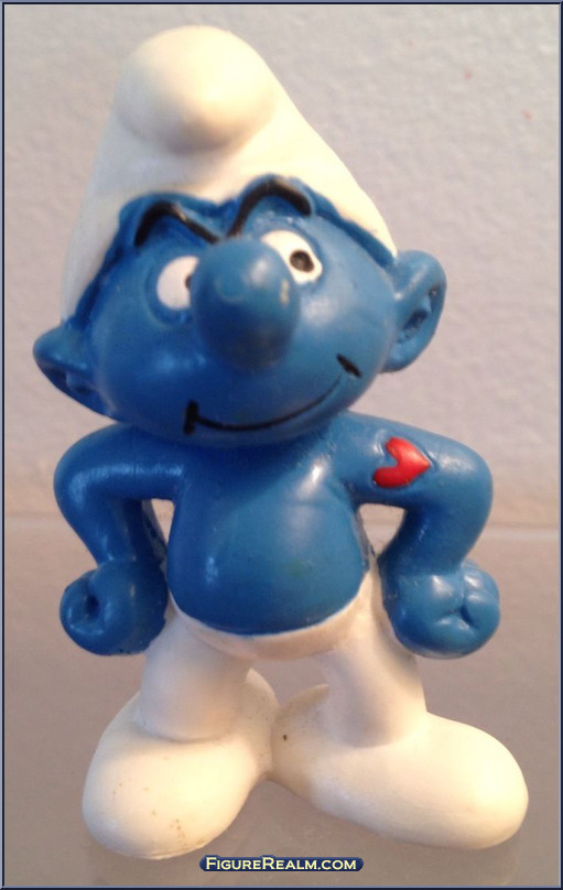 Hefty Smurf - Smurfs - Basic Series - Peyo Action Figure