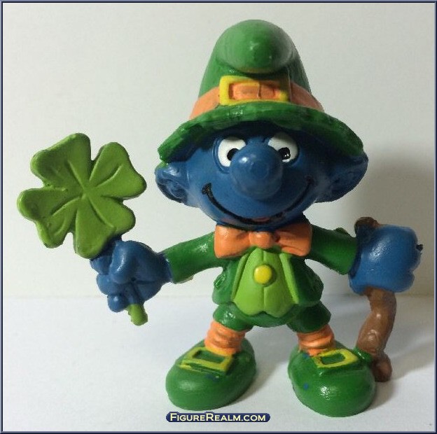 Leprechaun Smurf (Green Suit) - Smurfs - Basic Series - Peyo Action Figure