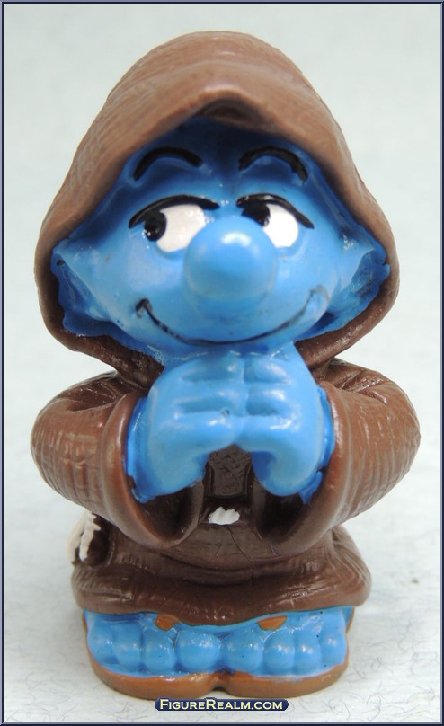 Monk Smurf - Smurfs - Basic Series - Peyo Action Figure