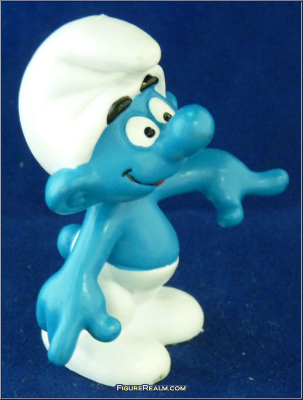 Pointing Smurf - Smurfs - Basic Series - Peyo Action Figure