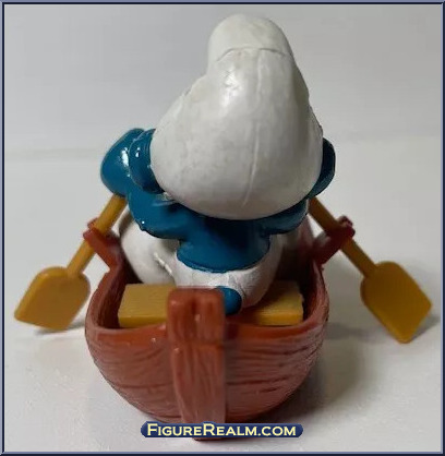 Row Boat Smurf - Smurfs - Super Smurfs - Peyo Action Figure