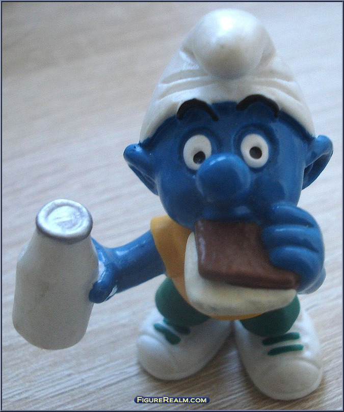 Sandwich Smurf - Smurfs - Basic Series - Peyo Action Figure