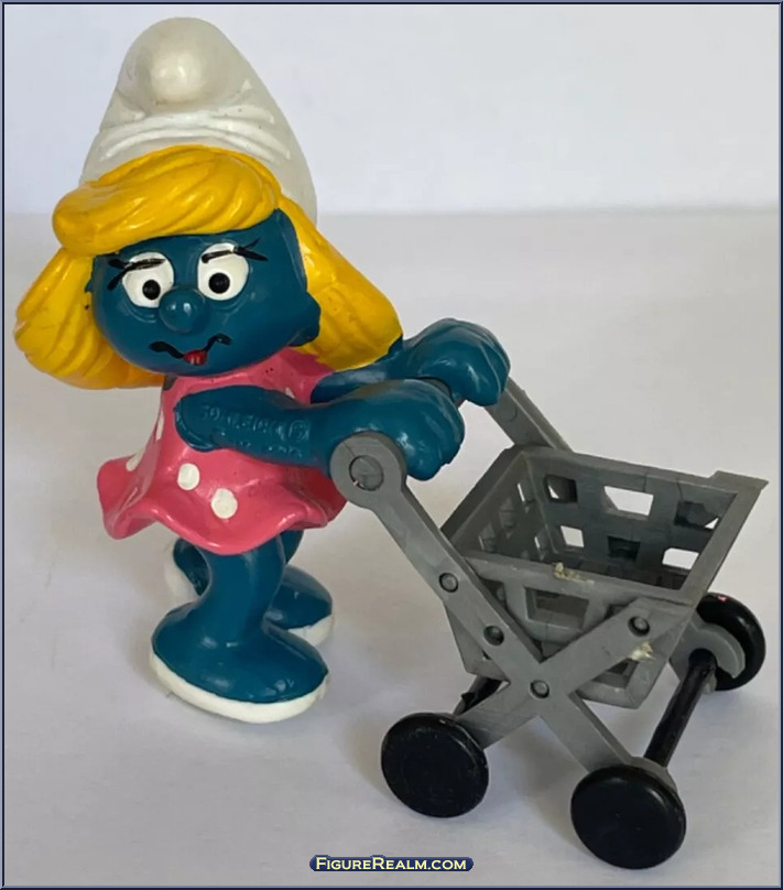 Smurfette (Shopping Cart / Trolley) - Smurfs - Super Smurfs - Peyo ...