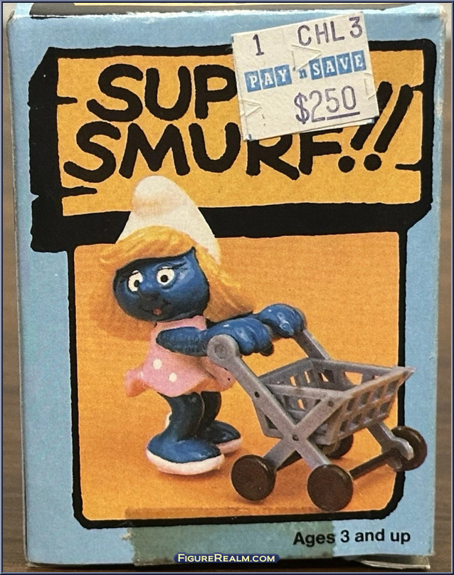 Smurfette (Shopping Cart / Trolley) - Smurfs - Super Smurfs - Peyo ...