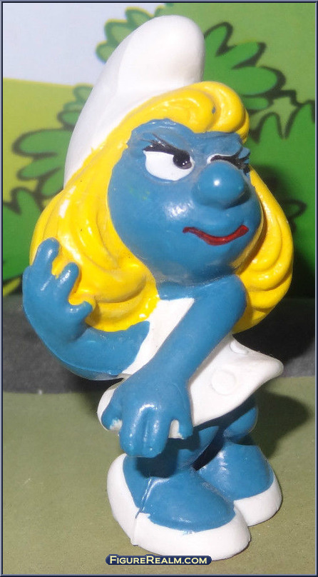 Smurfette (White Dress / Hand on Hair) - Smurfs - Smurfettes - Peyo ...