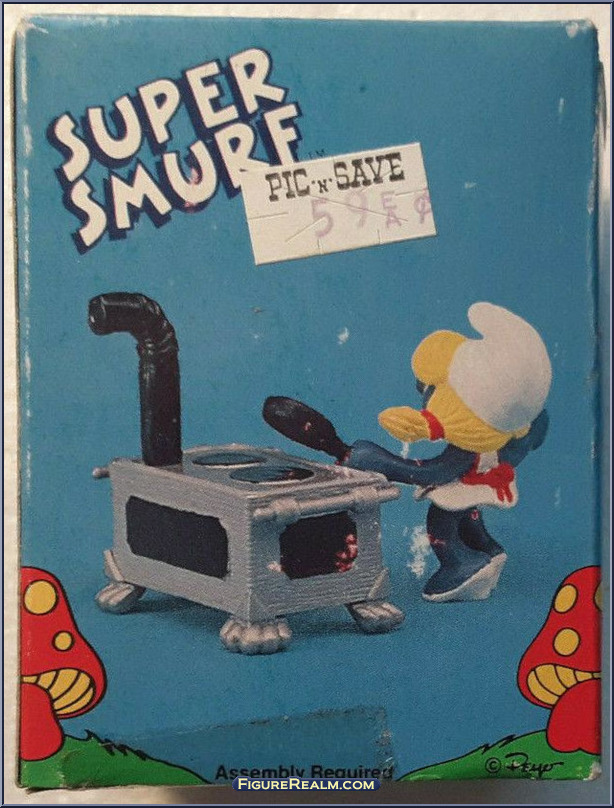 Smurfette Kitchen - Smurfs - Super Smurfs - Peyo Action Figure