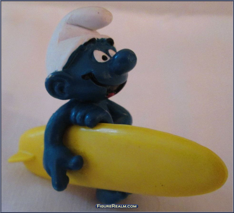 Surfer Smurf - Smurfs - Basic Series - Peyo Action Figure