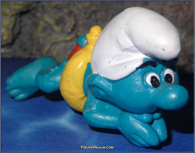 Swimmer Smurf (Inner Tube) (Yellow Tube) - Smurfs - Basic Series - Peyo ...