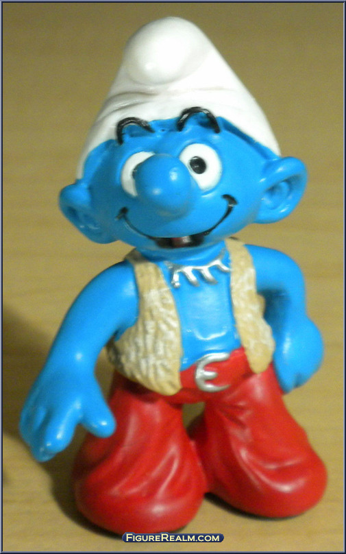 Techno Smurf (Vest) - Smurfs - Basic Series - Peyo Action Figure