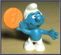 Coin Smurf - Smurfs - Basic Series - Peyo Action Figure