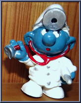 Doctor Smurf - Smurfs - Basic Series - Peyo Action Figure