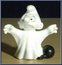 Ghost Smurf - Smurfs - Basic Series - Peyo Action Figure