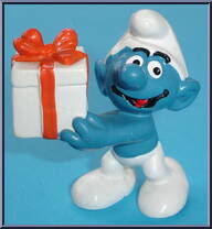 Present Smurf - Smurfs - Basic Series - Peyo Action Figure
