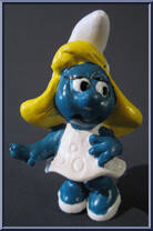 Smurfette (White Dress / Hand on Side) - Smurfs - Smurfettes - Peyo ...