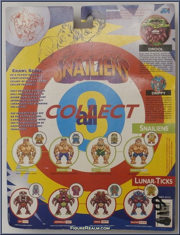 Drool Drippy - Snailiens - Lunar Ticks - JPI Action Figure