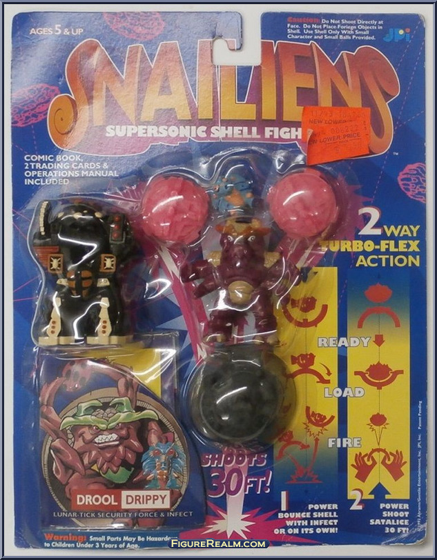 Drool Drippy - Snailiens - Lunar Ticks - JPI Action Figure