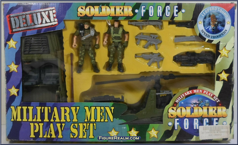 Military Men Playset (Deluxe) - Soldier Force - Basic Series - Chap Mei ...