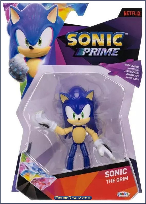 Sonic (The Grim) - Sonic Prime - Wave 3 - Jakks Pacific Action Figure