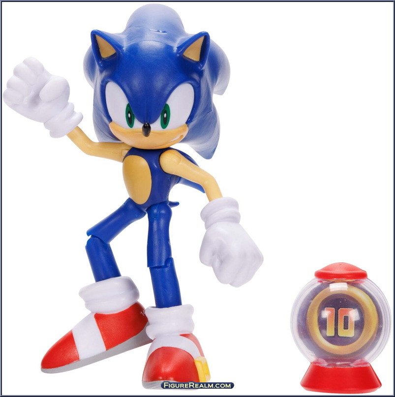 Sonic (with Super Ring) - Sonic the Hedgehog - Basic Series - Jakks ...